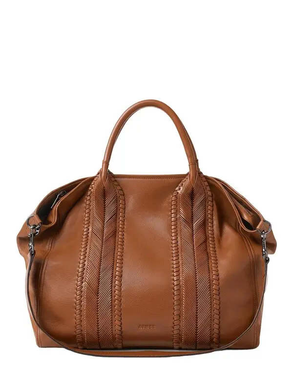 AIMEE All For Love Convertible Tote - Chestnut