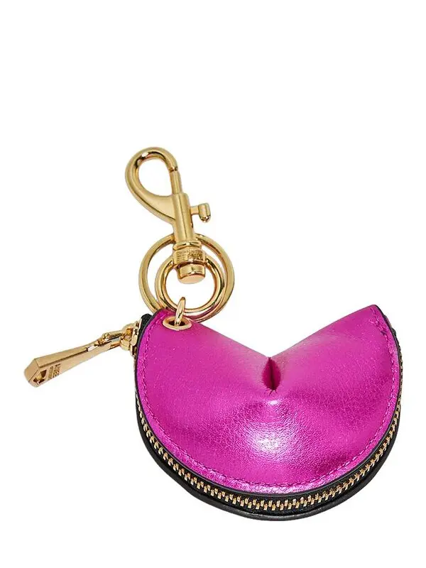 AIMEE Fortune Zip Charm - Metallic Power Pink