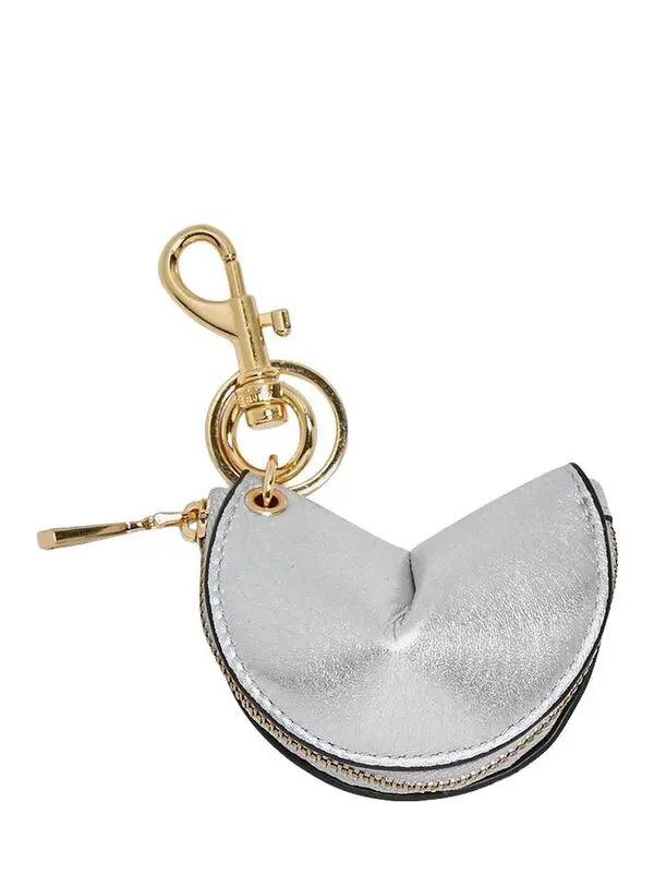 AIMEE Fortune Zip Charm - Metallic Silver