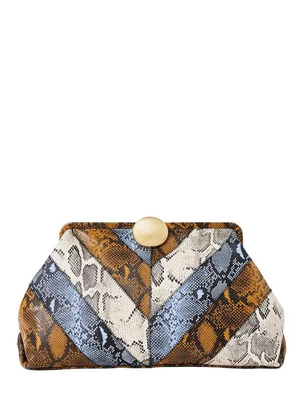 AIMEE Full Circle Xl Clutch - Snake Multi
