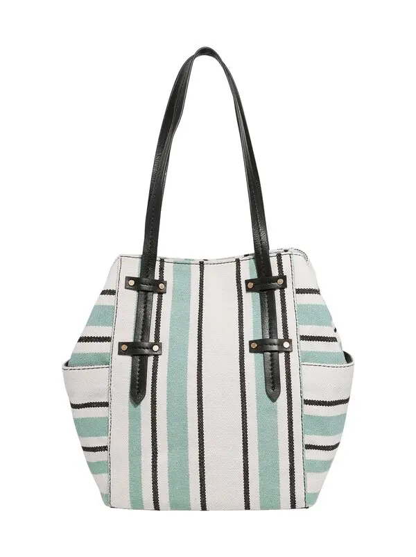 AIMEE Sullivan Tote - Green Textile