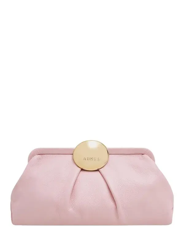 AIMEE Full Circle Clutch - Ballet Pink