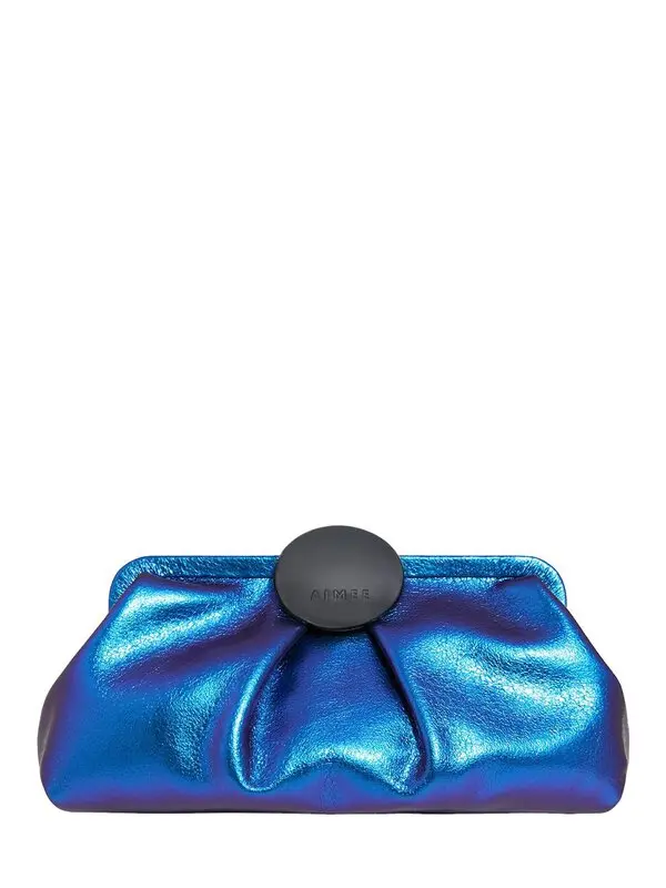 AIMEE Full Circle Clutch - Midnight Metallic