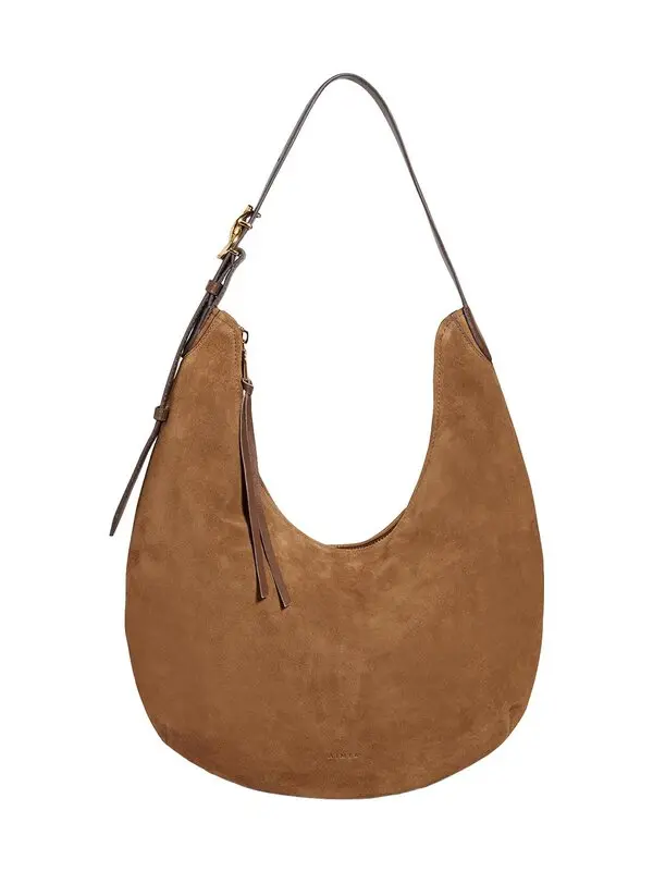 AIMEE Unity Large Hobo - Coffee Suede