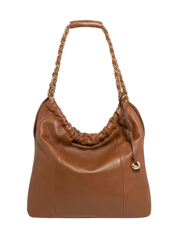 AIMEE Lennon Large Shoulder Bag - Chestnut