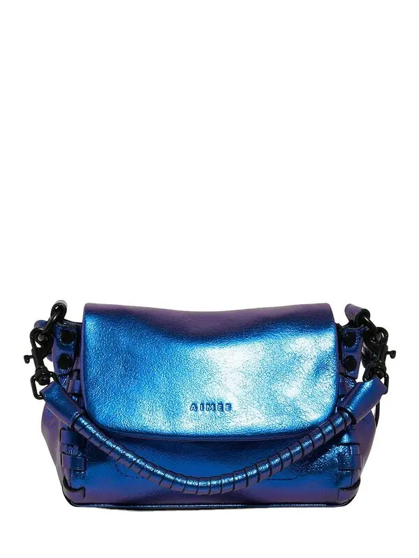AIMEE Zen Novelty Mini Crossbody - Midnight Metallic