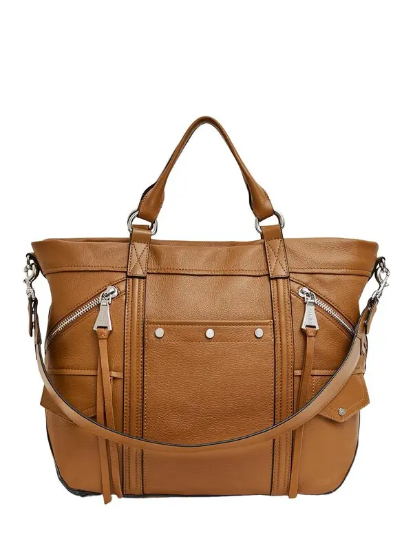 AIMEE Fair Game Convertible Tote - Latte