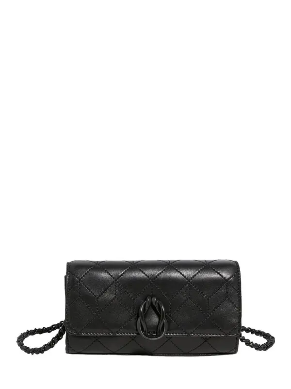 AIMEE Unity Wallet Crossbody - Black
