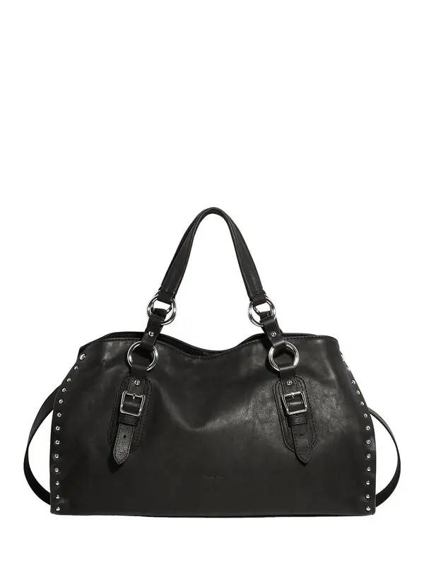 AIMEE Rodeo Large Satchel - Black