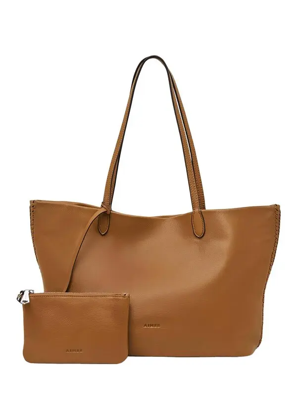 AIMEE All For Love Convertible Shopper - Latte