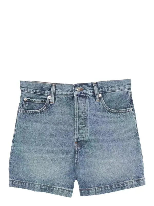 FRAME The Everyday Denim Shorts - Blue