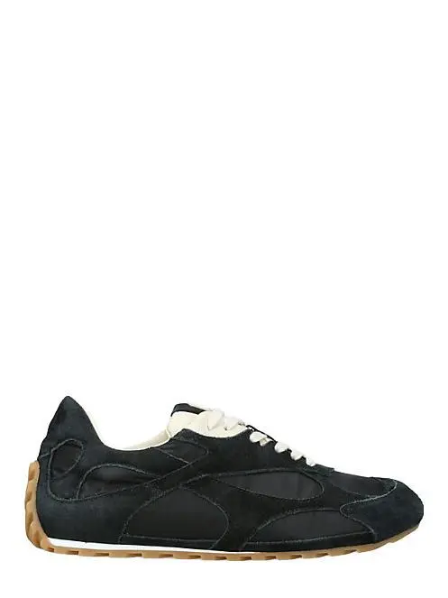 Bottega Veneta Orbit Woven Low-top Trainers - Black