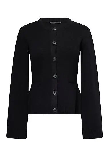 Jenni Kayne Cooper Wool And Cashmere Cardigan - Black