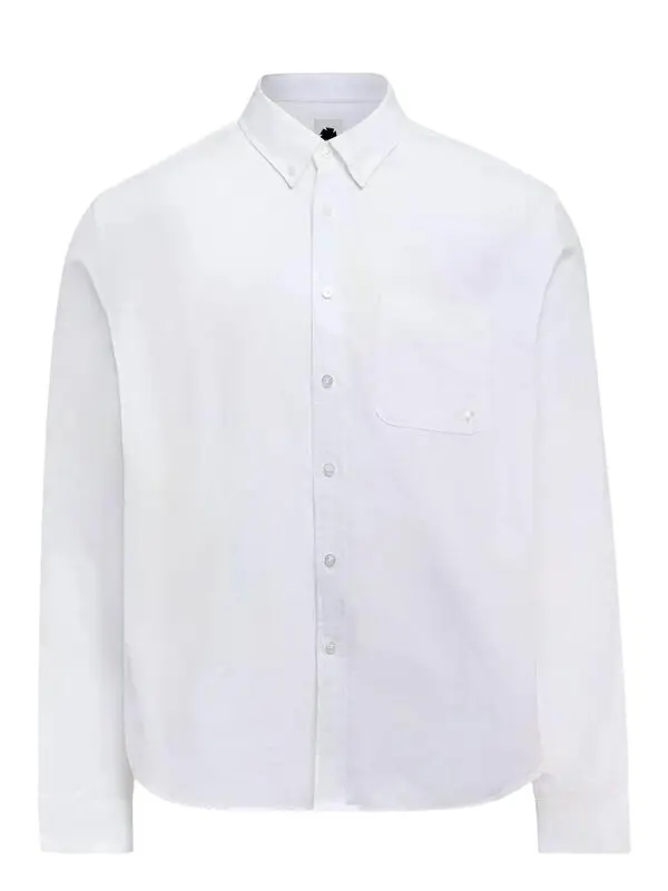 VOWELS Button-fastening Shirt - White