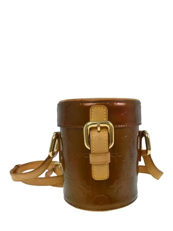 LOUIS VUITTON 2000 Vernis Astor Bucket Bag - Brown