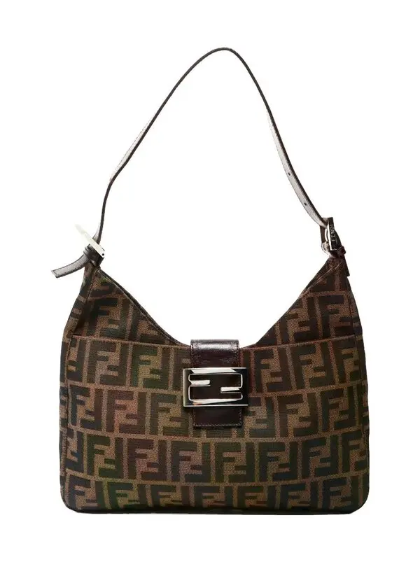 Fendi 1990-2000s Mamma Baguette - Brown