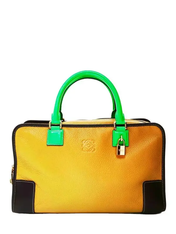 Loewe 2010s 36 Amazona Tote Bag - Yellow