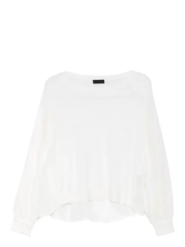 Liu Jo Crystal-embellished Sweater - White