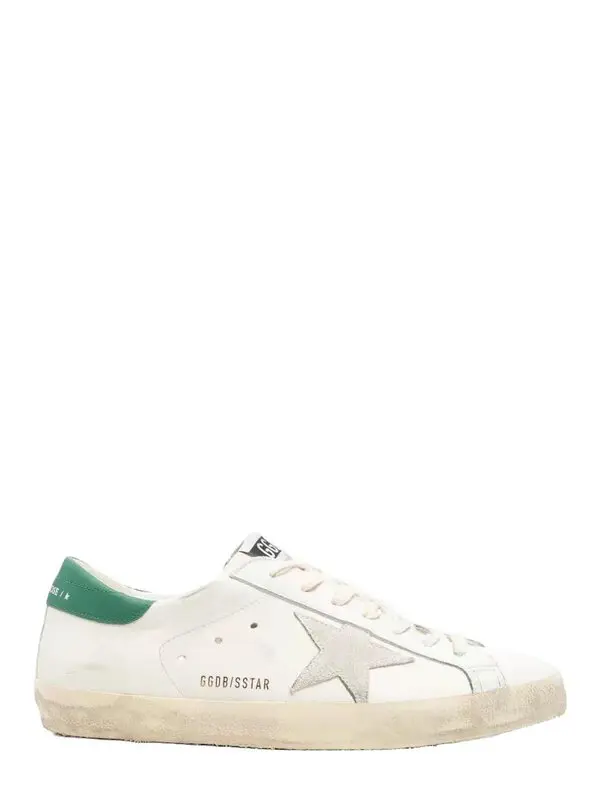 GOLDEN GOOSE Super-star Leather Sneakers - White