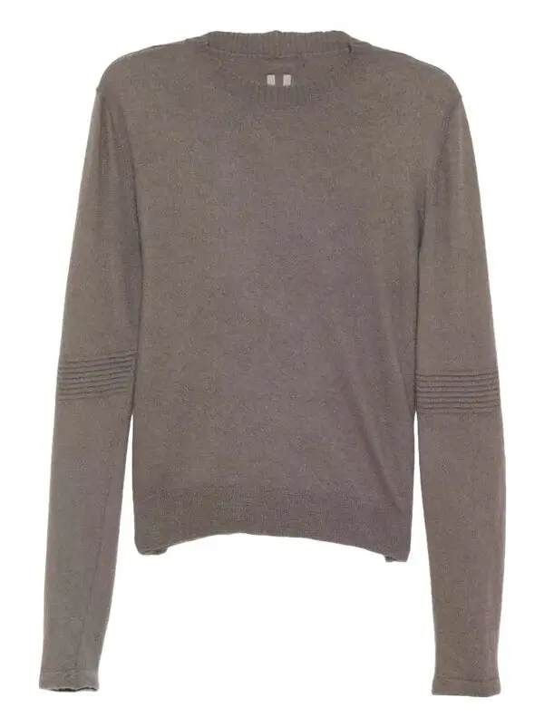 Rick Owens Cropped Jumper - Brown