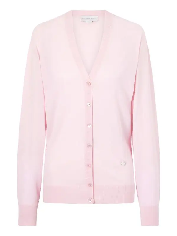 Stella McCartney Virgin Wool Cardigan - Pink