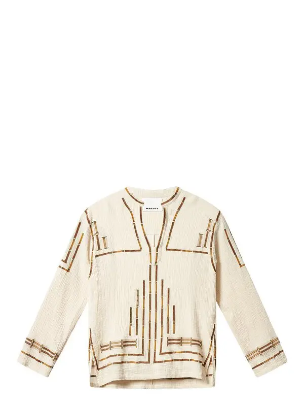 Isabel Marant Camil Shirt - Ecru