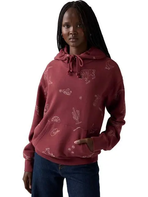 LEVI'S Graphic Heritage Hoodie - Chocolate Truffle