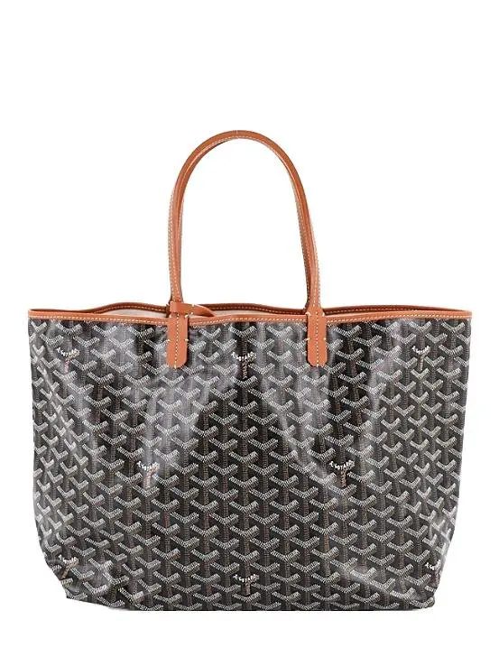 Goyard Saint Louis Pm Tote Coated Canvas - Brown