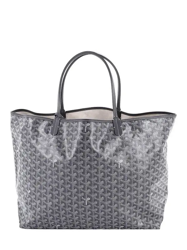 Goyard Gm Saint Louis Tote Coated Canvas - Gray