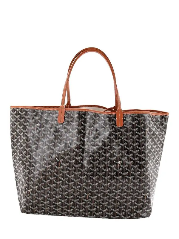 Goyard Gm Saint Louis Tote Coated Canvas - Brown