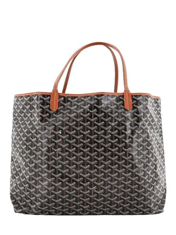 Goyard Gm Saint Louis Tote Coated Canvas - Brown