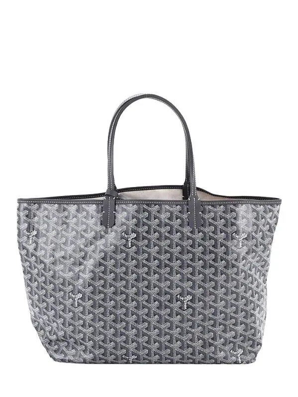 Goyard Pm Saint Louis Tote Coated Canvas - Gray