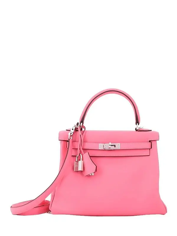 Hermès Kelly 25 Handbag - Rose Azalee