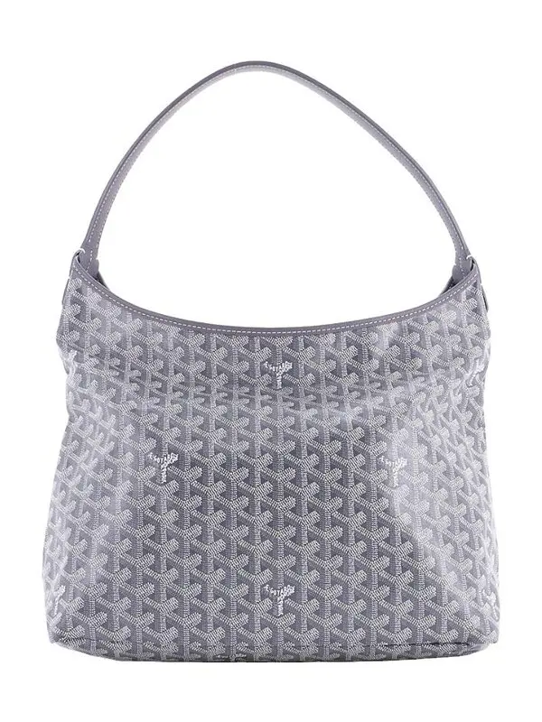 GOYARD Boheme Hobo Coated Canvas - Gray