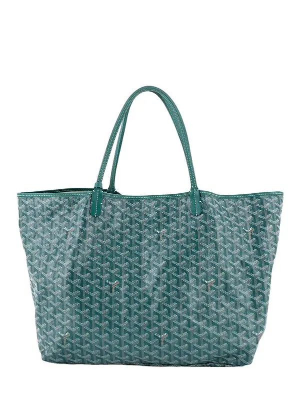 GOYARD Gm Saint Louis Tote Coated Canvas - Green