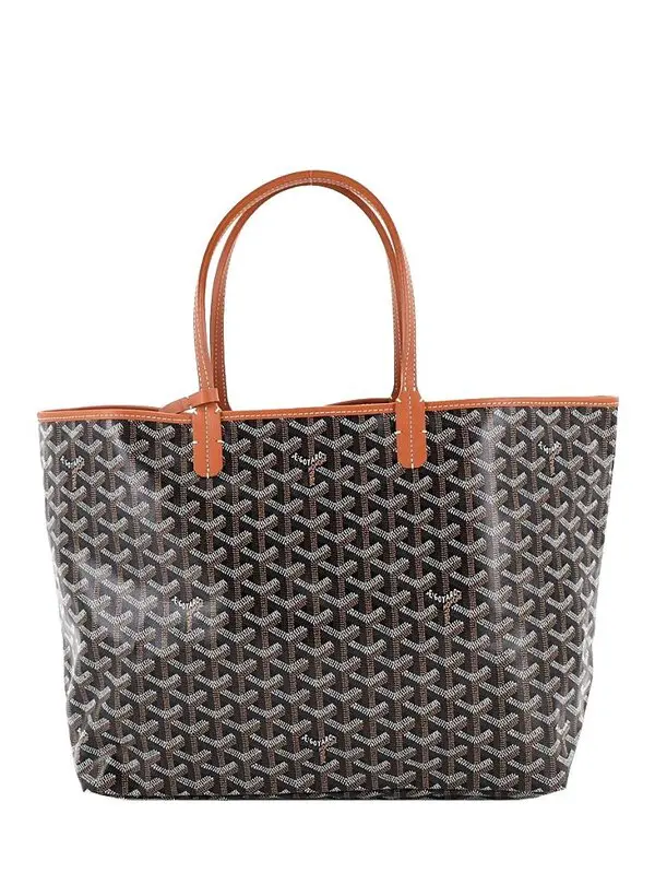 Goyard Pm Saint Louis Tote Coated Canvas - Brown