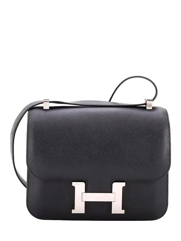 Hermès 24 Constance Bag Epsom - Black