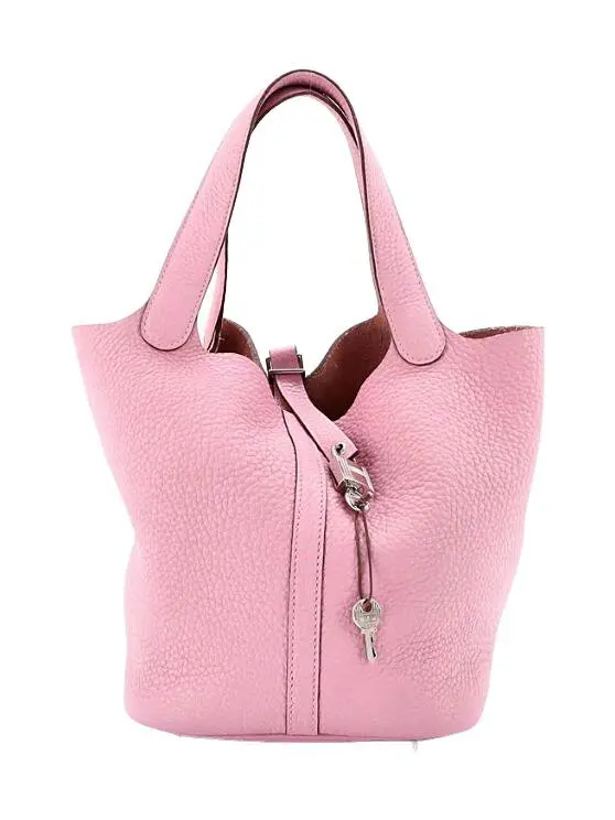 HERMES Mm Picotin Lock Bag - Pink