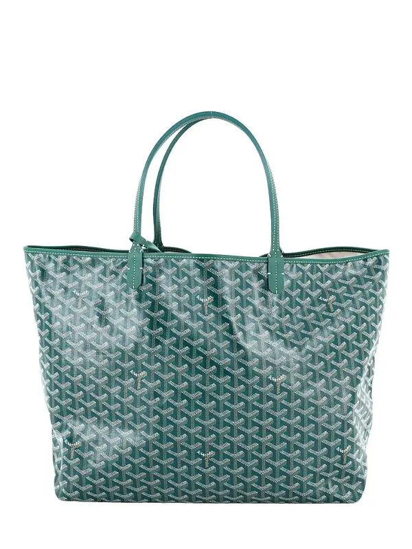 Goyard Gm Saint Louis Tote Coated Canvas - Green