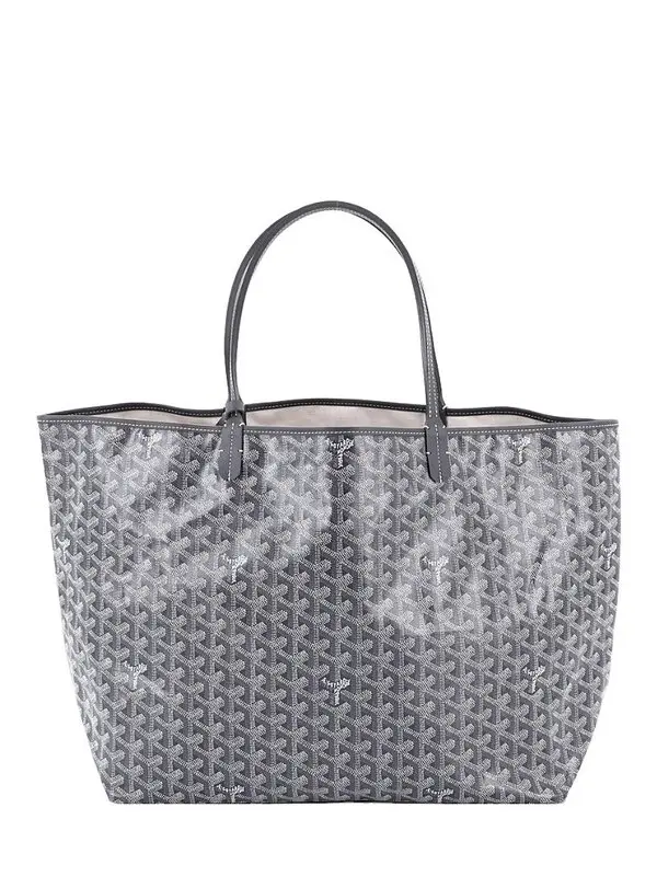 Goyard Gm Saint Louis Tote Coated Canvas - Gray