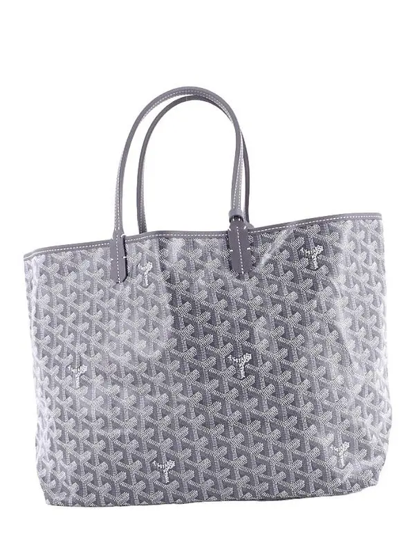Goyard Pm Saint Louis Tote Coated Canvas - Gray