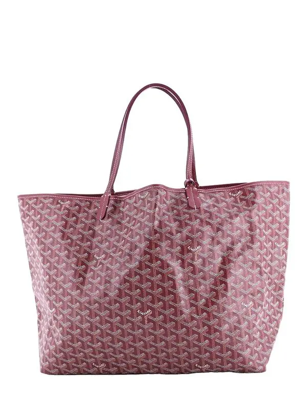 Goyard Gm Saint Louis Tote Coated Canvas - Red