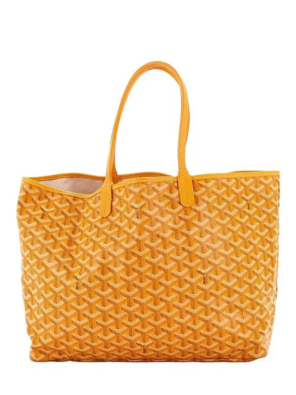 GOYARD Pm Saint Louis Tote Coated Canvas - Yellow
