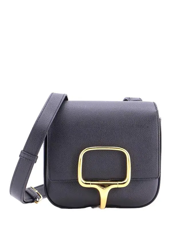 Hermès Della Cavalleria Epsom Shoulder Bag - Black