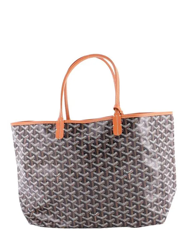 Goyard Saint Louis Pm Tote Coated Canvas - Brown