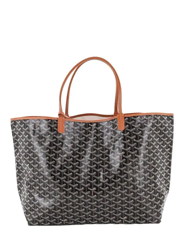 Goyard Gm Saint Louis Tote Coated Canvas - Brown