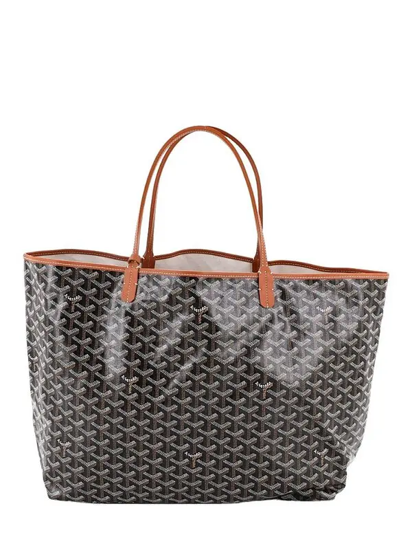 Goyard Gm Saint Louis Tote Coated Canvas - Brown
