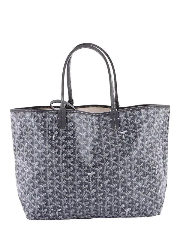 Goyard Pm Saint Louis Tote Coated Canvas - Gray