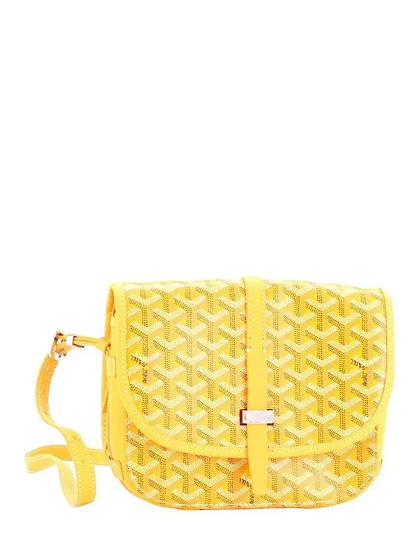 Goyard Pm Belvedere Ii Messenger Bag - Yellow/ Orange/ Yellow