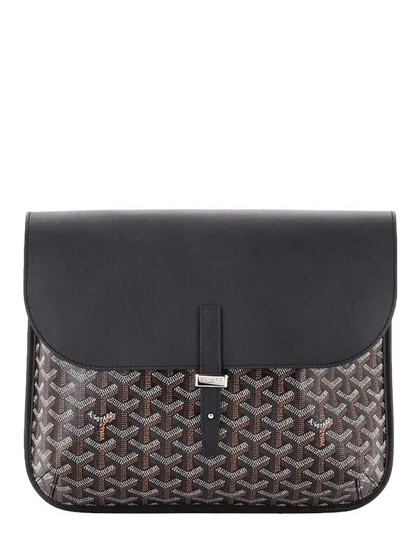Goyard Coursier Messenger Bag - Black
